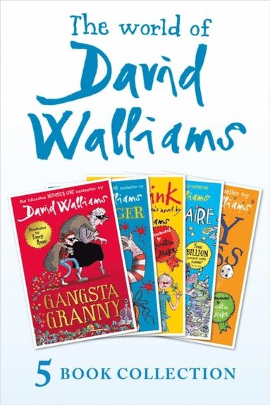 World of David Walliams 5 Book Collection (The Boy in the Dress, Mr ...