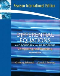 Differential Equations and Boundary Value Problems - C Henry Edwards - Häftad (9780132061155 ...