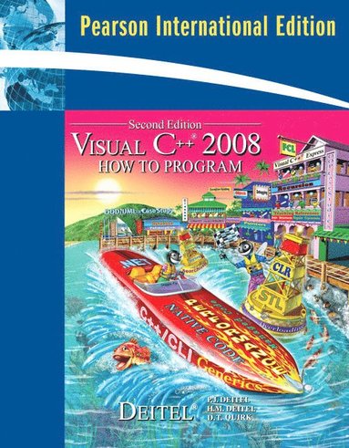 Visual C++ 2008 How to Program - Paul J Deitel - Häftad (9780132083713 ...