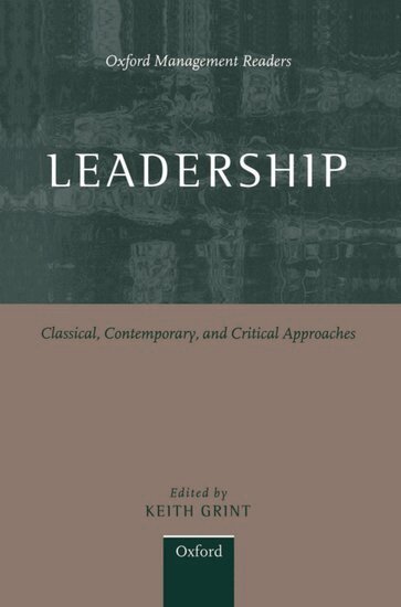 Leadership - Grint, Keith Grint - Bok (9780198781820) | Bokus