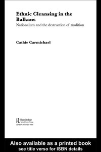 Ethnic Cleansing in the Balkans - Ebok - Cathie Carmichael ...