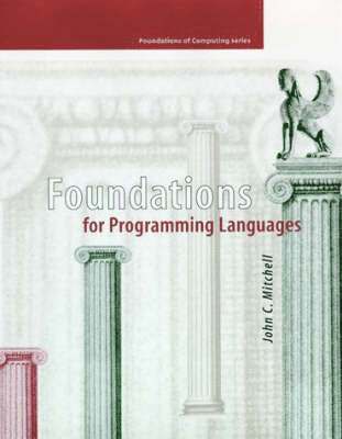 Foundations for Programming Languages - John C Mitchell - Bok (9780262133210) | Bokus