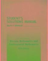 Discrete and Combinatorial Mathematics, Student solutions manual ...