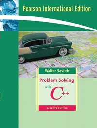 Problem Solving With C++ 7th Edition Pearson International Edition Book ...