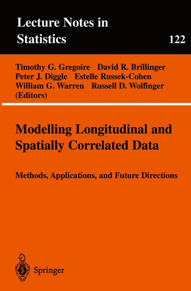 Modelling Longitudinal and Spatially Correlated Data - Timothy G ...