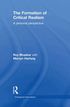 Formation of Critical Realism - Roy Bhaskar, Mervyn Hartwig - Bok ...