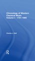Chronology of Western Classical Music, Volume I: 1751-1900 - Charles ...