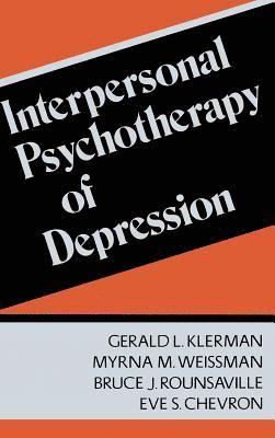 Interpersonal Psychotherapy Of Depression - Bruce Rounsaville, Eve ...