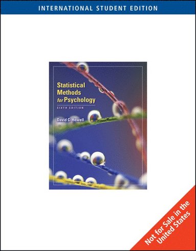 Statistical Methods for Psychology, International Edition - David ...