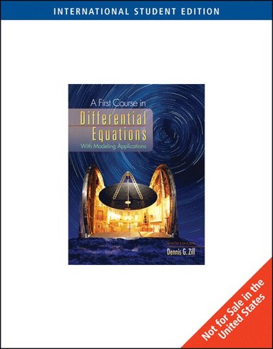 A First Course in Differential Equations, International Edition ...