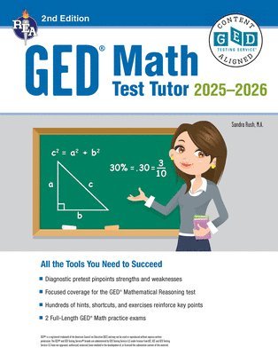 GED Math Test Tutor, for the 2025-2026 GED Test: All the Tools You Need ...