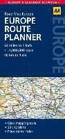 Road Map Europe Route Planner - Aa Publishing - Folded (9780749575380 ...