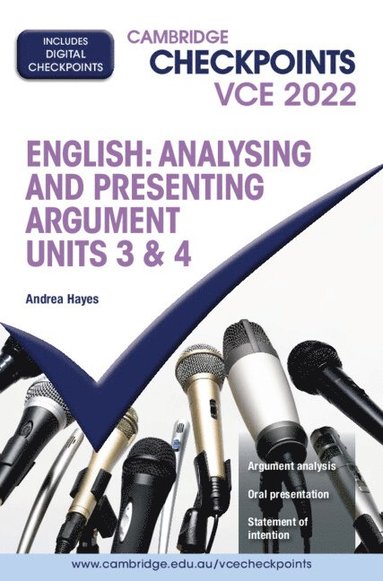 Cambridge Checkpoints VCE English: Analysing and Presenting Argument ...