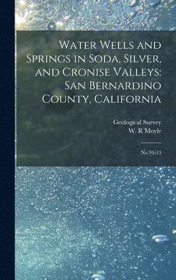 Water Wells and Springs in Soda, Silver, and Cronise Valleys - W R ...