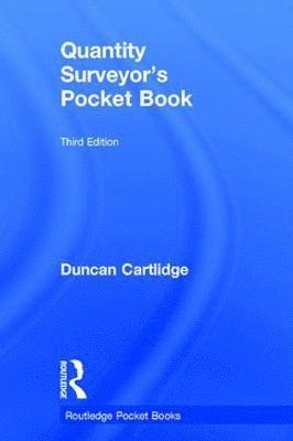 Quantity Surveyor's Pocket Book - Duncan Cartlidge - Bok (9781138698352 ...