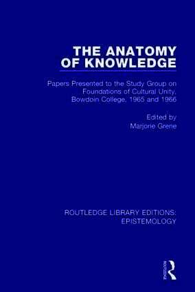 Anatomy of Knowledge - Marjorie Grene - Bok (9781138903654) | Bokus