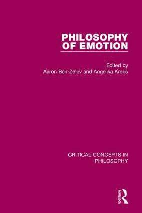 Philosophy of Emotion - Aaron Ben Ze'Ev, Angelika Krebs - Multiple ...