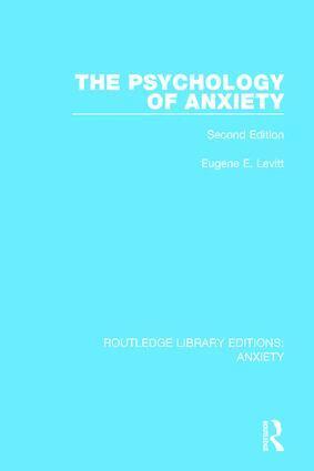 Psychology of Anxiety - Eugene E Levitt - Häftad (9781138942714) | Bokus
