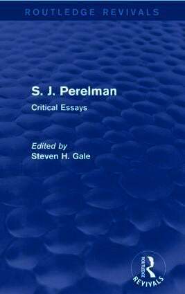 S. J. Perelman - Steven H Gale - Häftad (9781138951488) | Bokus