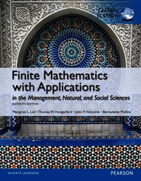 Finite Mathematics with Applications, Global Edition - Margaret L Lial ...