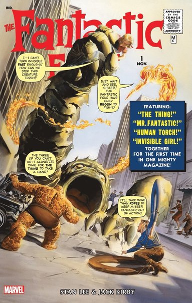 Fantastic Four Omnibus Vol. 1 - Stan Lee, Stan & Kirby Lee Jack - Bok ...