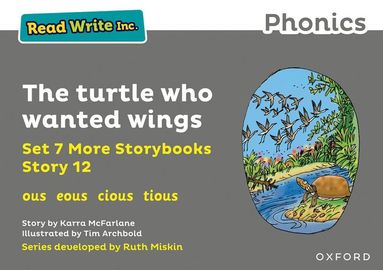 Read Write Inc. Phonics: The turtle who wanted wings (Grey Set 7A ...