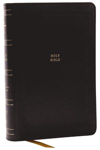 NKJV Compact Paragraph-Style Bible w/ 43,000 Cross References, Black ...