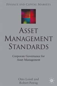 Asset Management Standards - Otto Loistl, Robert Petrag - Bok ...