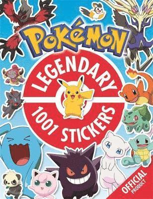 The Official Pokemon Legendary 1001 Stickers - Pokemon - Häftad ...
