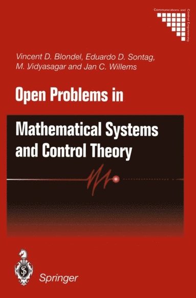 Open Problems in Mathematical Systems and Control Theory - Ebok ...