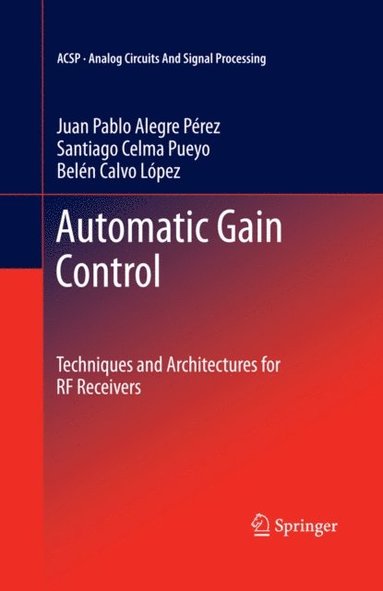 Automatic Gain Control - Ebok - Juan Pablo Alegre Perez, Santiago Celma ...