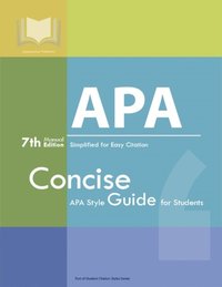 APA Manual 7th Edition Simplified for Easy Citation - Ebok - Appearance ...
