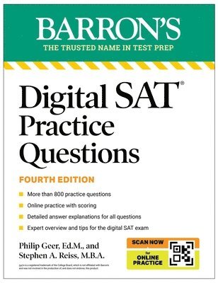 Digital SAT Practice Questions, Fourth Edition: More than 800 Questions ...