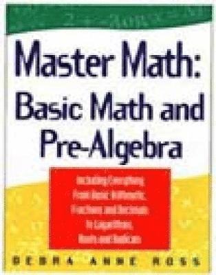 Master Math: Basic Math and Pre-Algebra - Debra Ross - Häftad ...