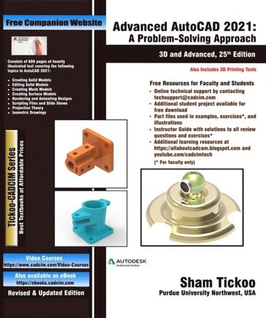 Advanced AutoCAD 2021: A Problem-Solving Approach, 3D and Advanced ...