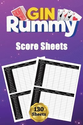 Gin Rummy Score Sheets - Scorebooks Essentials - Häftad (9781716346729 ...