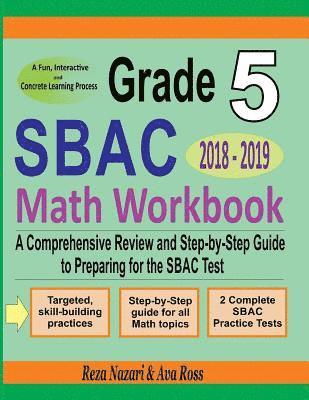 Grade 5 SBAC Mathematics Workbook 2018 - 2019: A Comprehensive Review ...