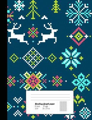 Beading Graph Paper: 8.5x11 Graph Paper for Design Beading Pattern ...