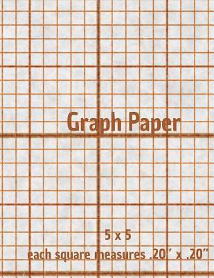 Graph Paper: Quad Rule Graph Paper,8.5 X 11 (5x5 Graph Paper) 100 Pages ...