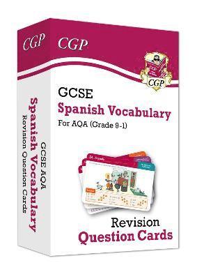 GCSE AQA Spanish: Vocabulary Revision Question Cards (For exams in 2025 ...