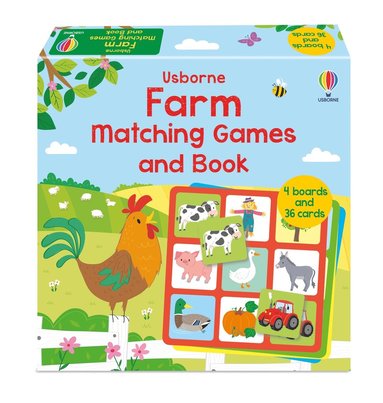 Farm Matching Games and Book - Kate Nolan - Game (9781803706924) | Bokus