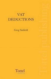VAT Deductions - Greg Sinfield - Häftad (9781845925734) | Bokus