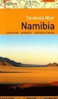 Namibia Touring Map - John Hall - Sheet map, folded (9781919938820) | Bokus