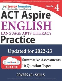 ACT Aspire Test Prep: Grade 4 English Language Arts Literacy (ELA ...