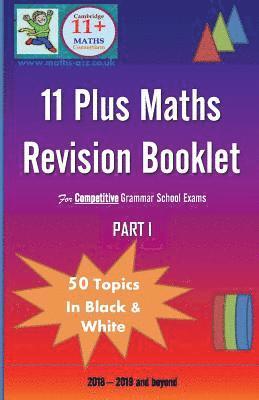 11+ Plus Maths Revision (Card) Booklet: For Competitive Grammar School ...