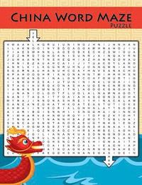 China Word Maze Puzzle: Geography Word Maze, Word Games, Puzzles Book ...