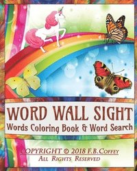 Word Wall Sight Words Coloring Book & Word Search: Coloring Book & Word ...