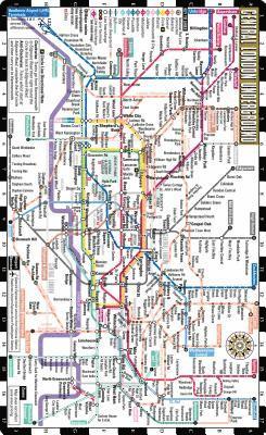 Streetwise London Underground Map - Laminated Map of the London ...