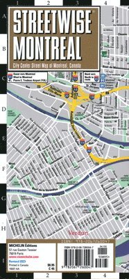 Streetwise Montreal Map - Laminated City Center Street Map of Montreal ...