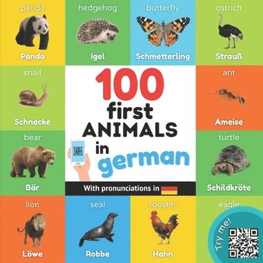 100 first animals in german - Yukibooks - Häftad (9782384121618) | Bokus